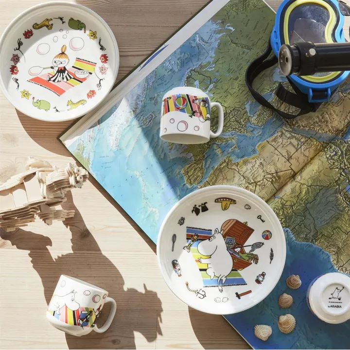 Louça de jantar para crianças Moomin de Arabia - NordicNest.pt