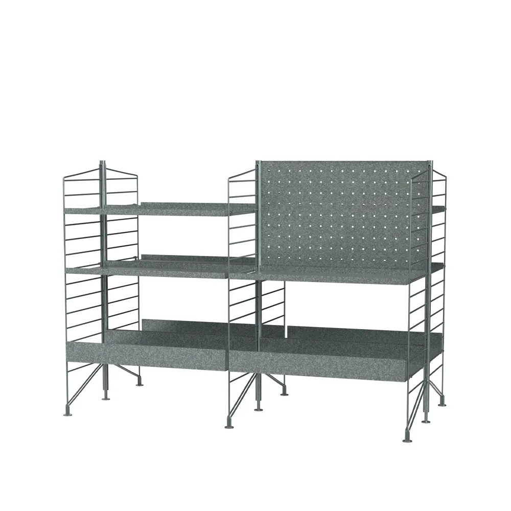 String Outdoor galvanizado - combinação L de String | → NordicNest.pt