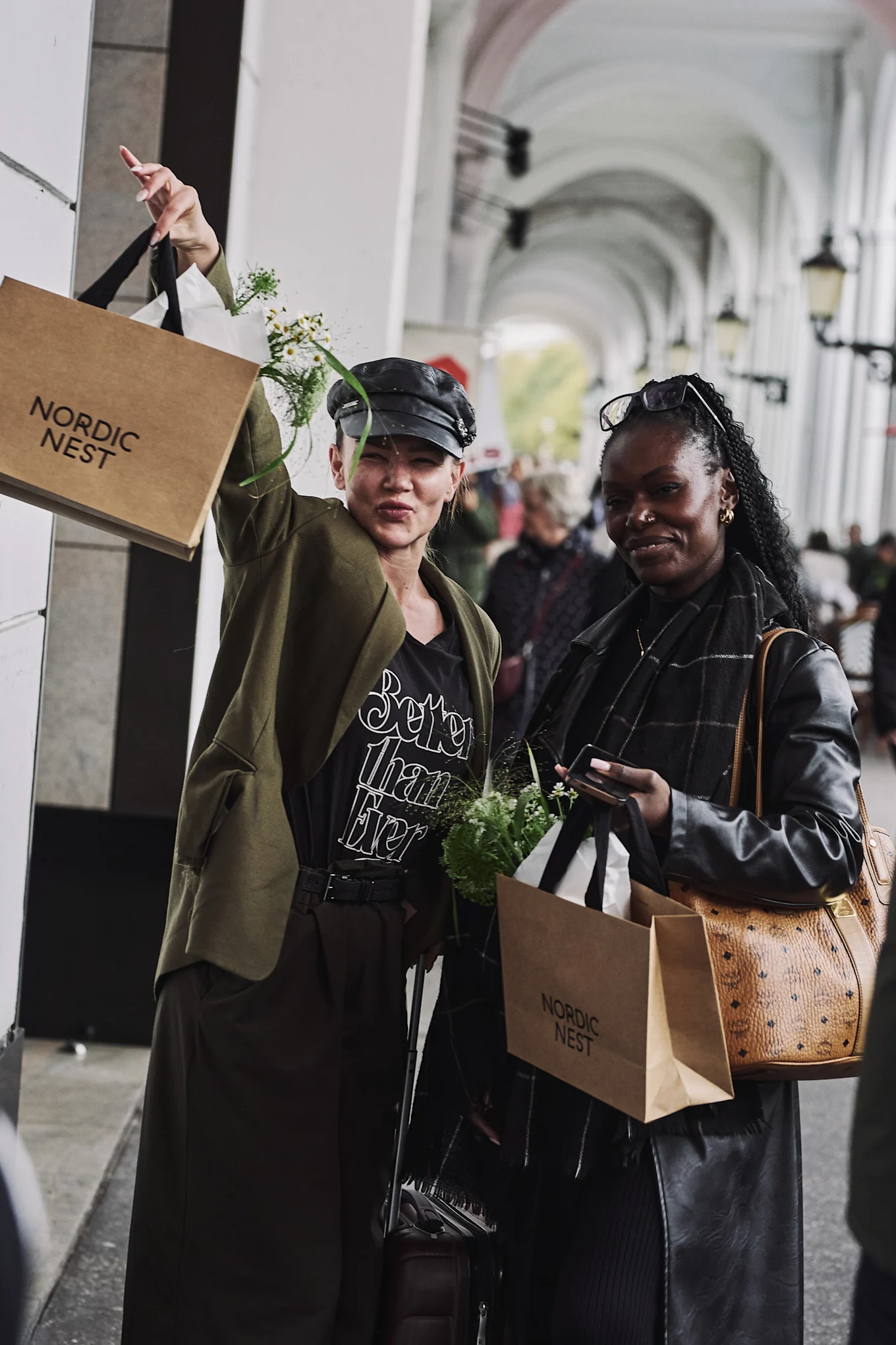 Photos from the opening event at Neuer Wall 61 in Hamburg on October 10 ...